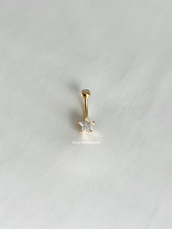 Gold Star Belly Ring – Shop Moonstorm